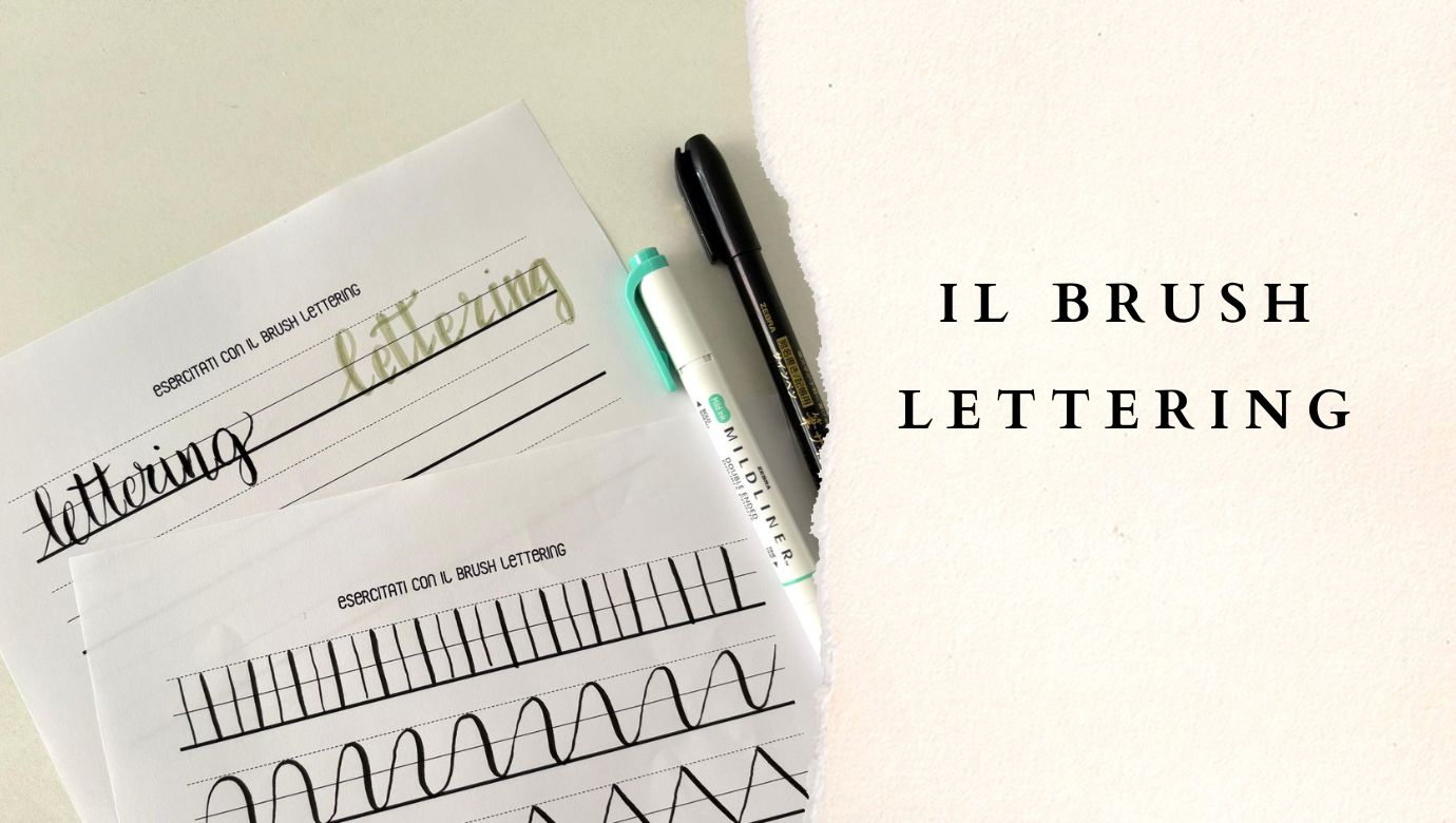 Il Brush Lettering – Spazio Battibaleno